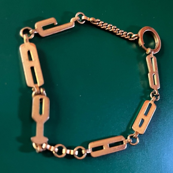 Accessories | Vintage Gold Plated Watch Chain Fob | Poshmark